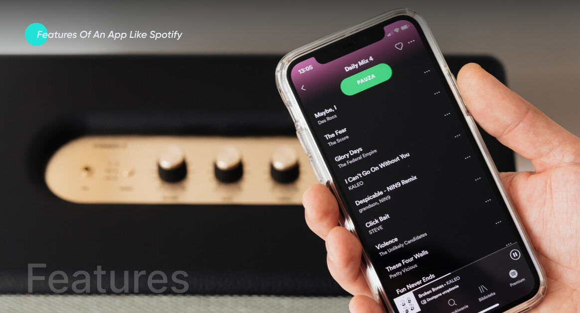 How to Make an App Like Spotify I Features, Process, Cost